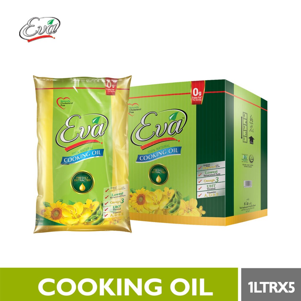 Eva Cooking Oil 5 Litre Pet Bottle – Eva Mart